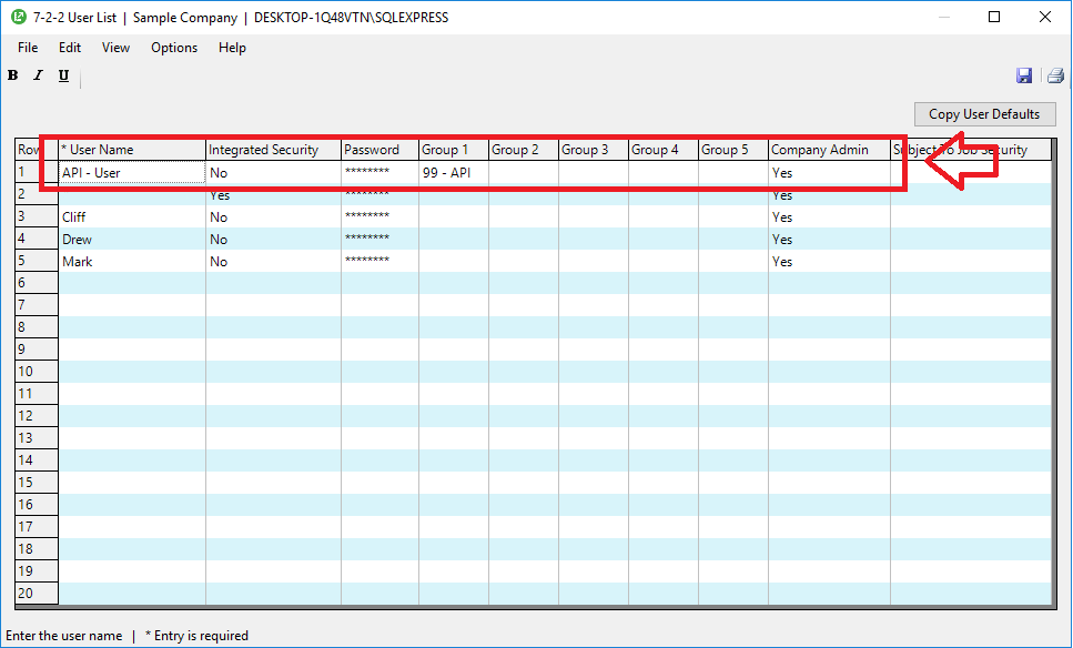 Using the Sage 100 Contractor Integration